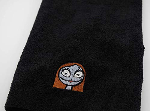 Plush and Absorbent Edgeless Hand Towels - Jack and Sally - Nightmare Before Christmas