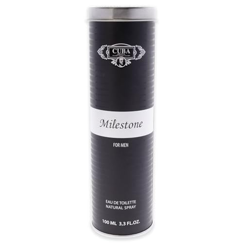 Cuba Milestone for Men Eau de Toilette Spray, 3.3 Ounce