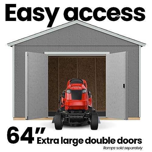 Handy Home Products Astoria 12x24 Do-It-Yourself Wooden Storage Shed