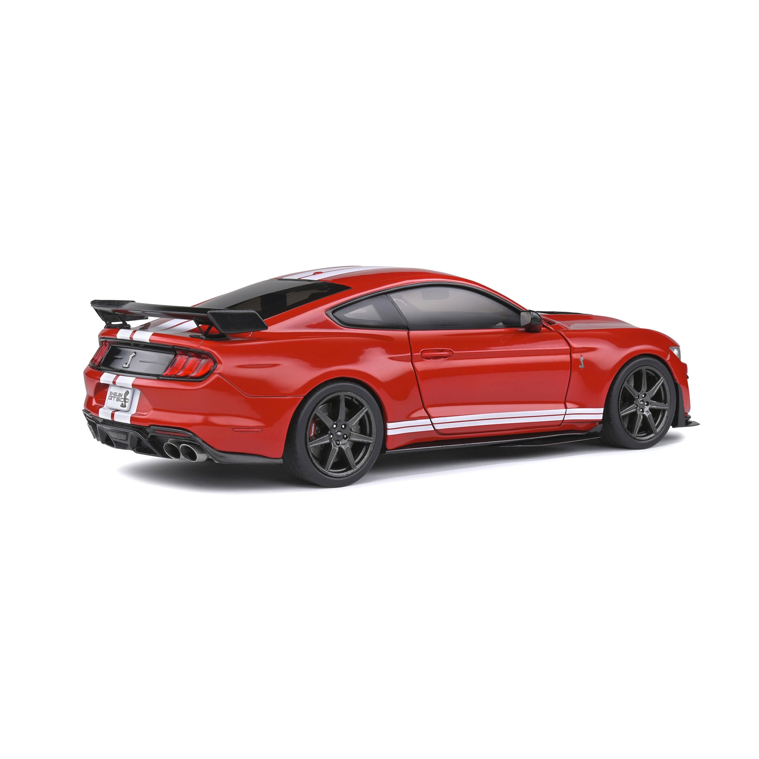 solido S1805903 Ford 1:18 Mustang GT500-Red, Multicolored