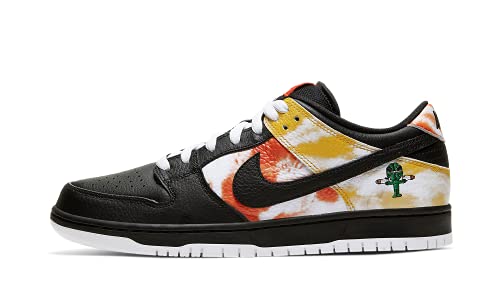 Nike Mens Sb Dunk Low Tie-Dye Rayguns 2019 - Black/Orange-flash Bq6832 001 Size - 10.5