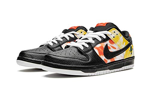 Nike Mens Sb Dunk Low Tie-Dye Rayguns 2019 - Black/Orange-flash Bq6832 001 Size - 10.5