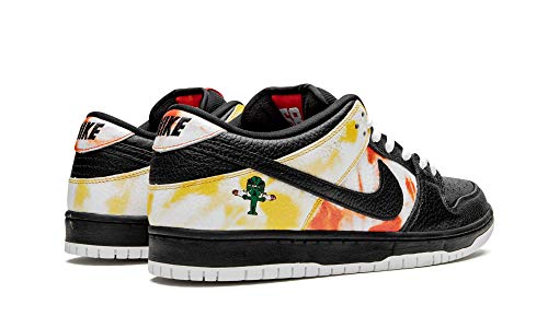 Nike Mens Sb Dunk Low Tie-Dye Rayguns 2019 - Black/Orange-flash Bq6832 001 Size - 10.5