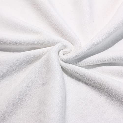 SUABO Llama Hand Towel, White Alpaca and Cactus Hand Towels Cotton Face Towel Dish Towel for Bathroom Kitchen 30"x15"