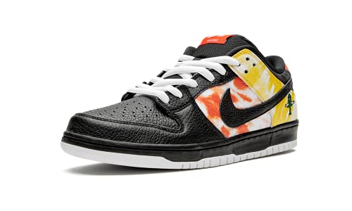 Nike Mens Sb Dunk Low Tie-Dye Rayguns 2019 - Black/Orange-flash Bq6832 001 Size - 10.5