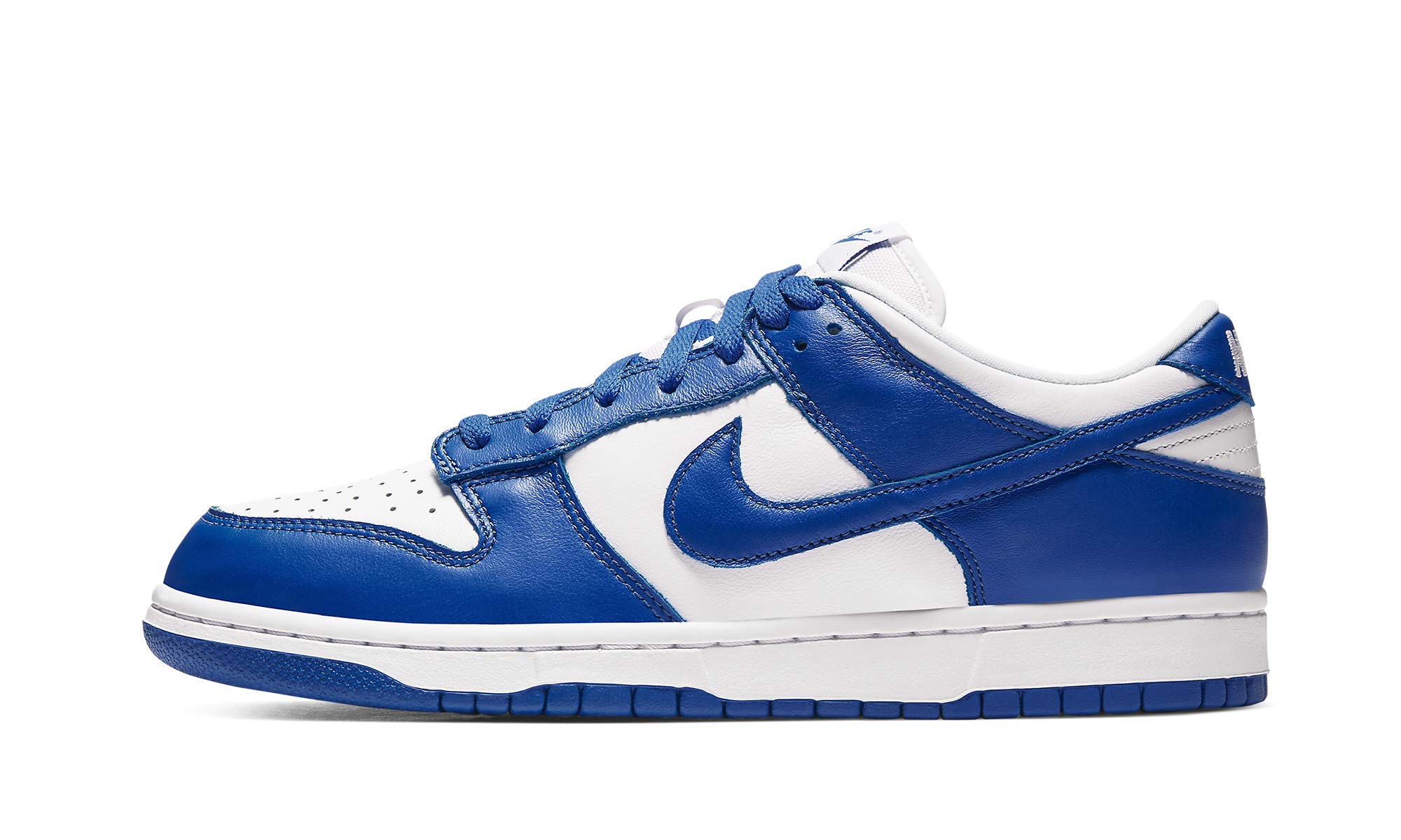 NIKE Air Jordan 1 Low Men's Basketball Shoes, White Varsity Royal, White Varsity Royal, 11.5