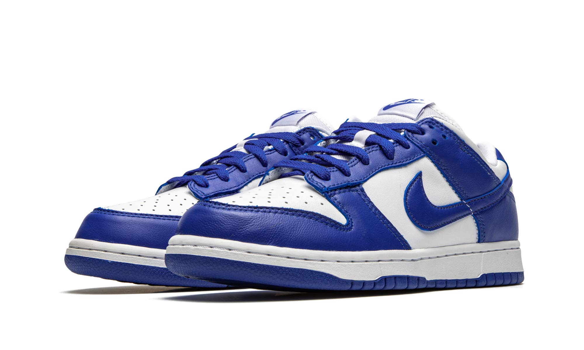 NIKE Air Jordan 1 Low Men's Basketball Shoes, White Varsity Royal, White Varsity Royal, 11.5