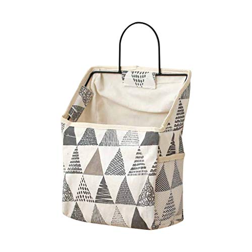 AKIWOS Hanging Storage Baskets, Wall-Mounted Metal Wire Basket Organizer for Entryway, Hallway, Bedroom, Bathroom, Laundry Room