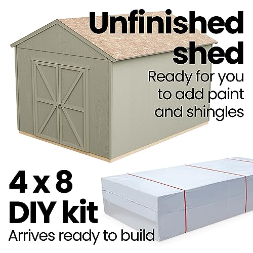 Handy Home Products Rookwood 10x12 Do-It-Yourself Wooden Storage Shed