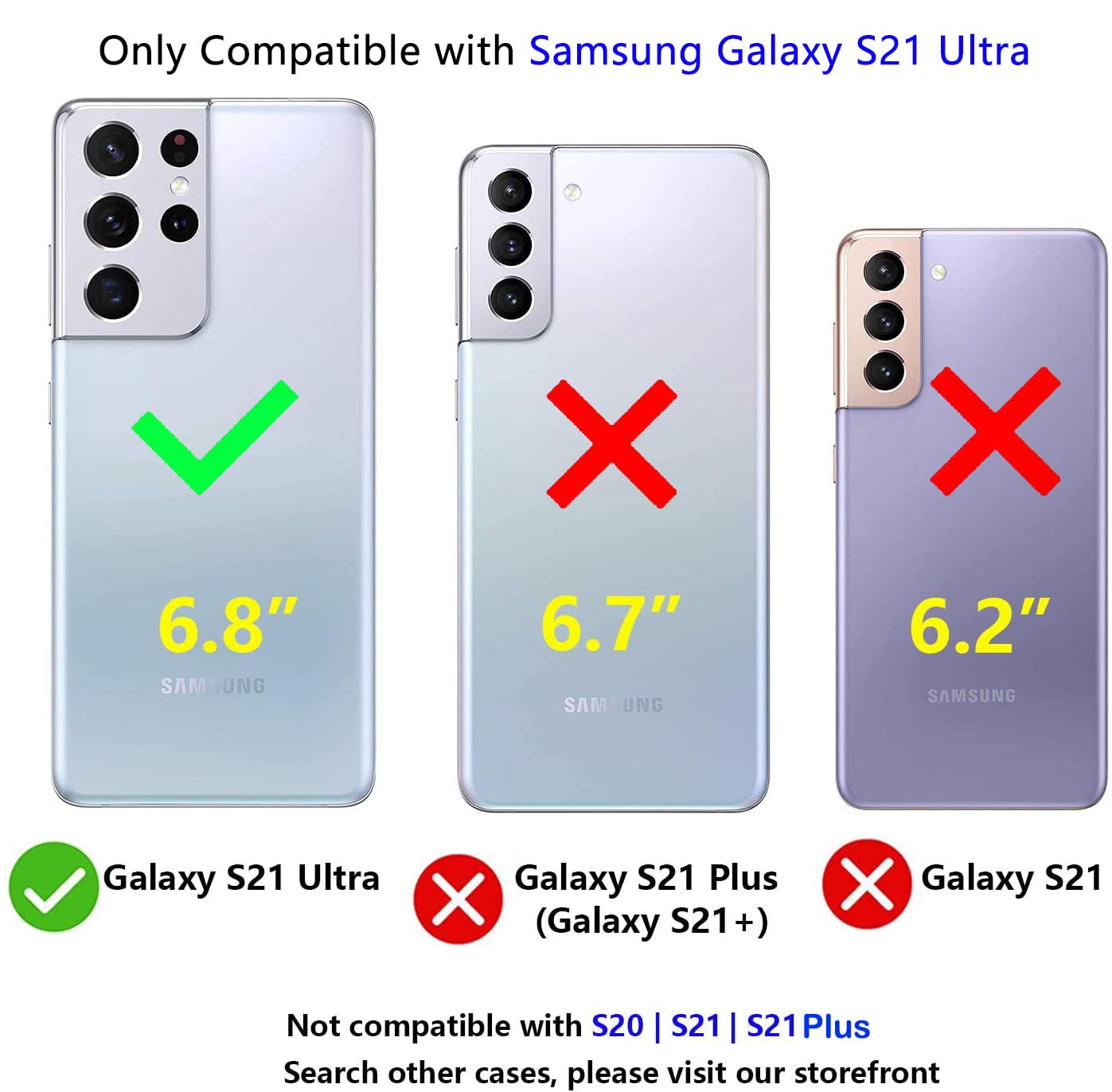 Military Grade Drop Impact for Samsung Galaxy S21 Ultra Case Galaxy S21 Ultra 5G Case Metal Rotating Ring Kickstand Holder Armor Heavy Duty Shockproof Case Galaxy S21 Ultra Phone Case (Silver)