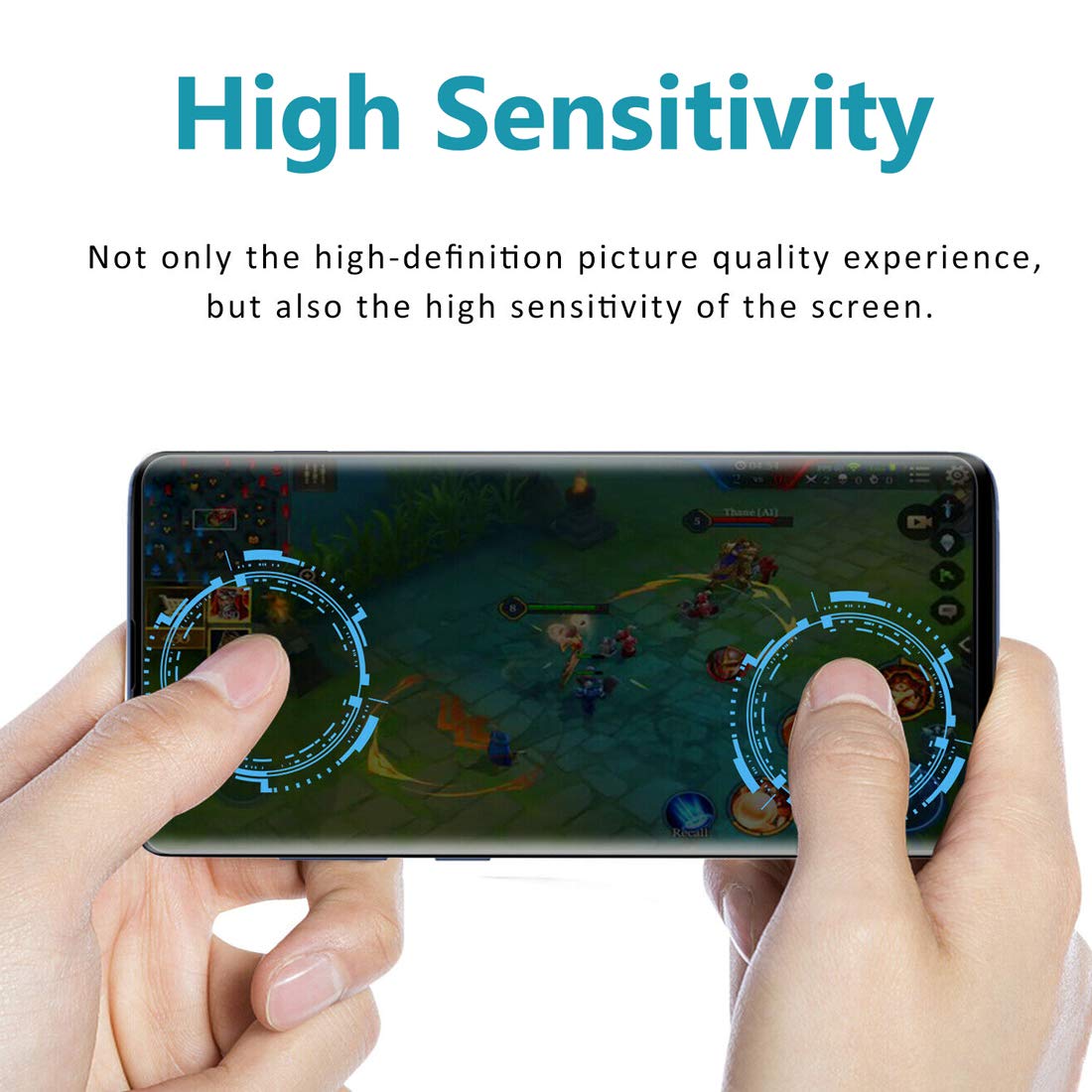 [2 Pack]Galaxy S21 Ultra Privacy Screen Protector Support Fingerprint Sensor Full Adhesive Soft Film,Maxsoco 2-Way Anti Spy Case Friendly Nano Shield[Not Glass](6.8inch),2021 Galaxy S21 Ultra 5G