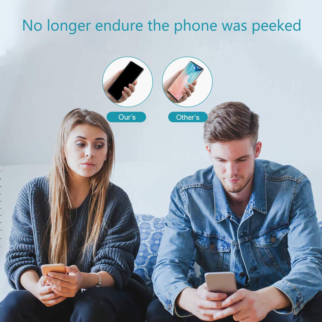 [2 Pack]Galaxy S21 Ultra Privacy Screen Protector Support Fingerprint Sensor Full Adhesive Soft Film,Maxsoco 2-Way Anti Spy Case Friendly Nano Shield[Not Glass](6.8inch),2021 Galaxy S21 Ultra 5G