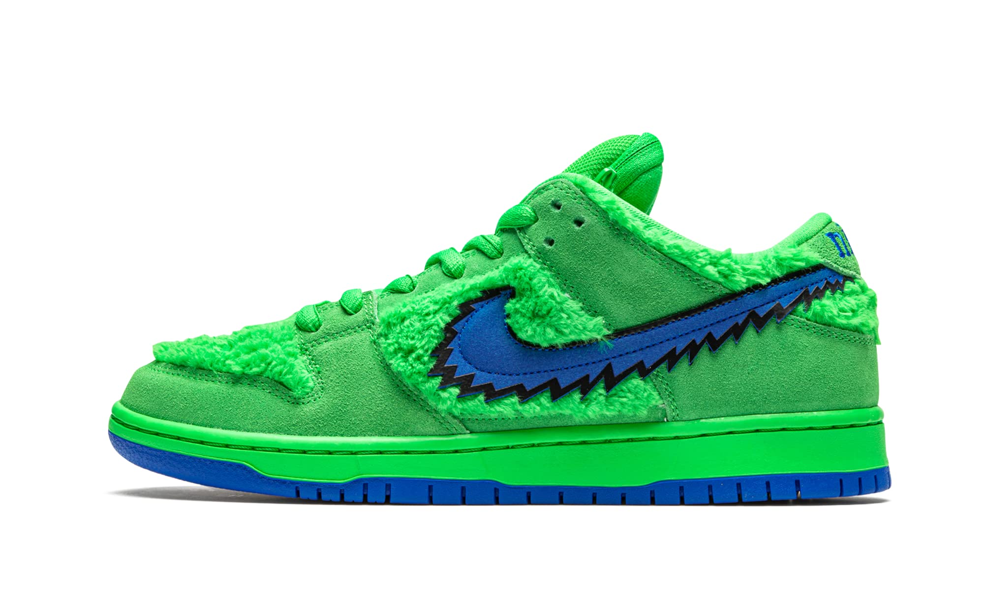 Nike Mens SB Dunk Low CJ5378 300 Grateful Dead - Green Bear - Size 8.5