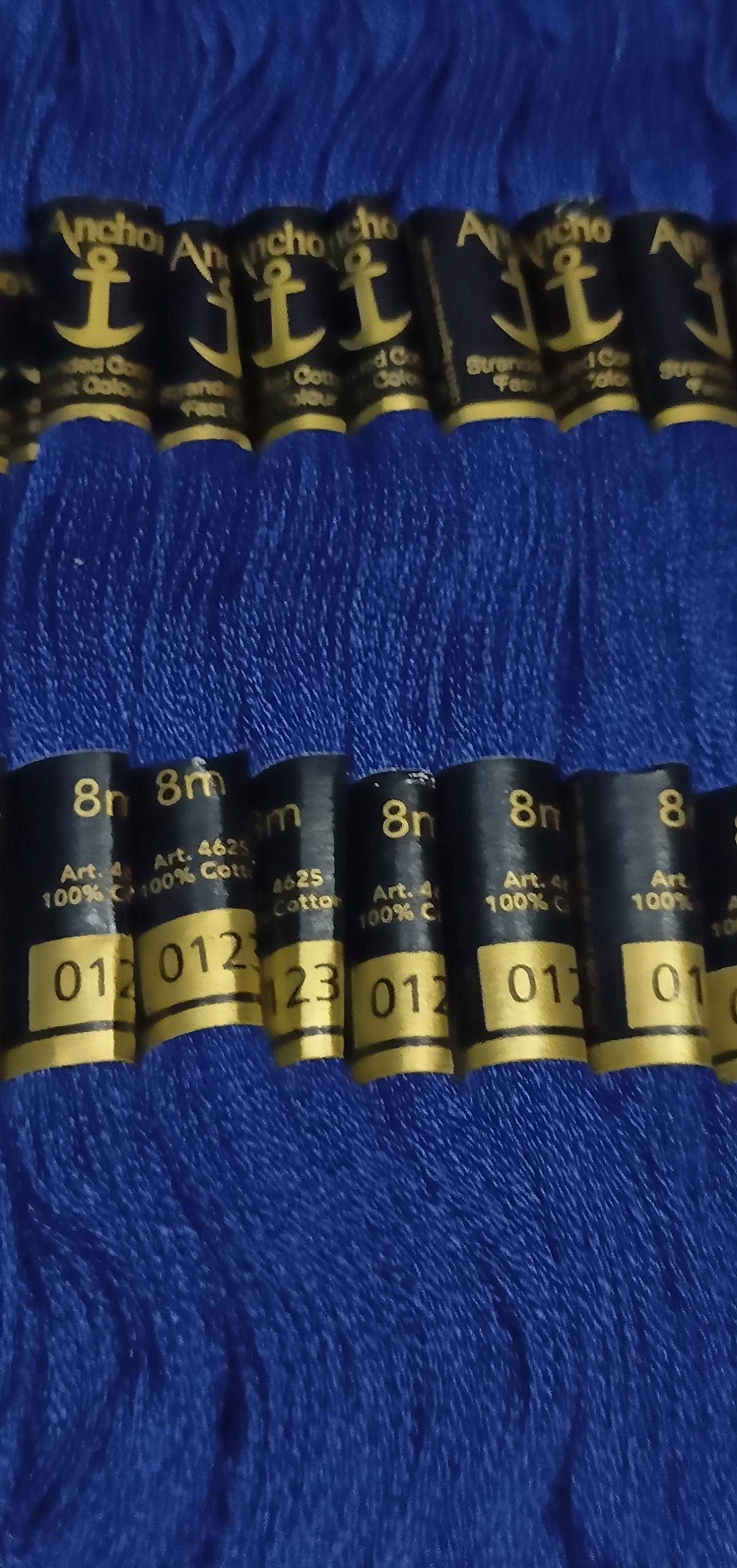 ABN EXPORTS Anchor Cotton Yarn Hand Knitting Lace Crochet Thread Yarn 25 Skeins DN NO. 123