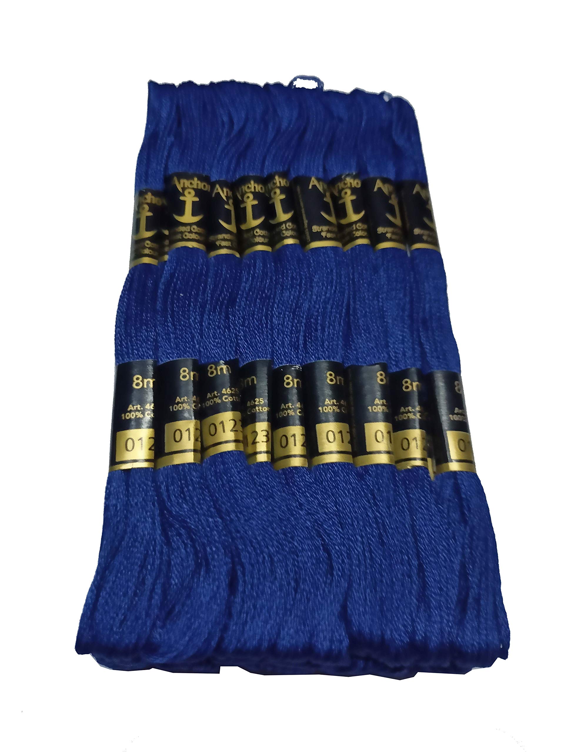 ABN EXPORTS Anchor Cotton Yarn Hand Knitting Lace Crochet Thread Yarn 25 Skeins DN NO. 123