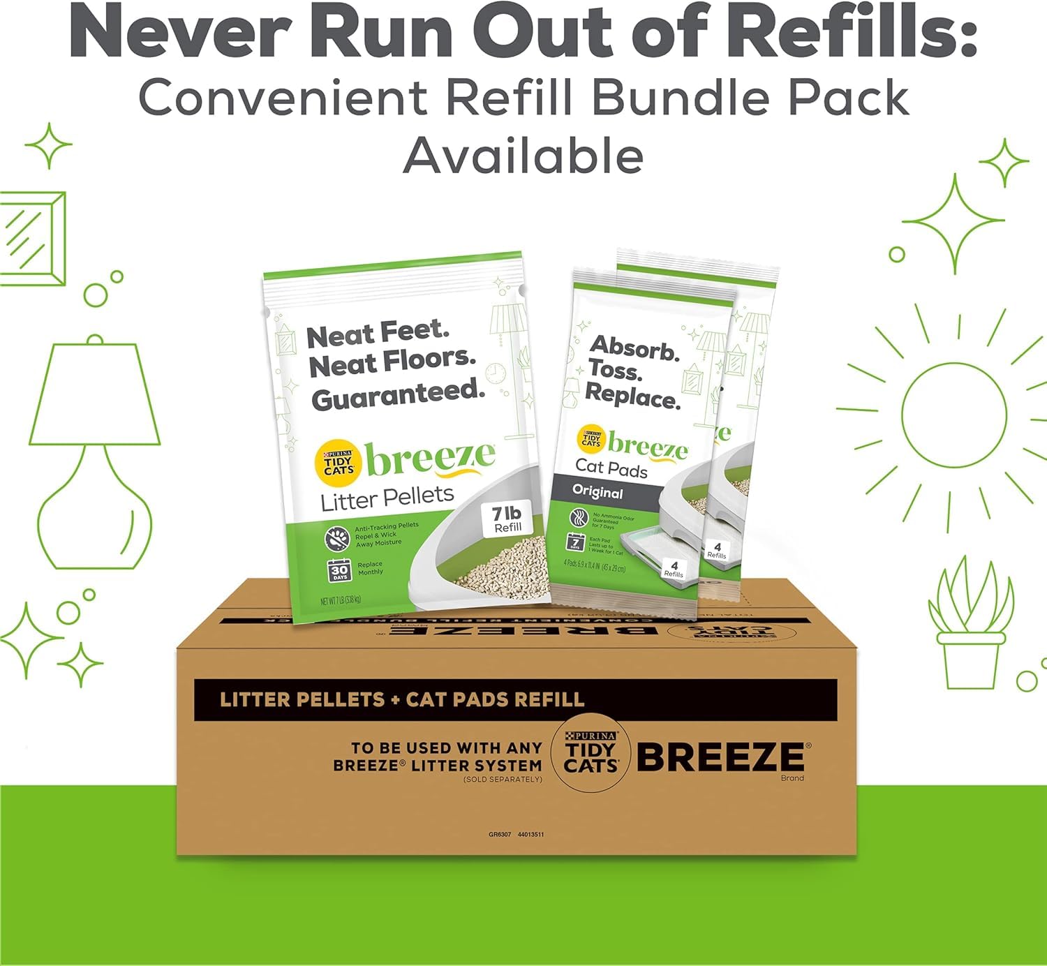 Purina Litter Tidy Cat Breeze Pellets, 3.5 lb