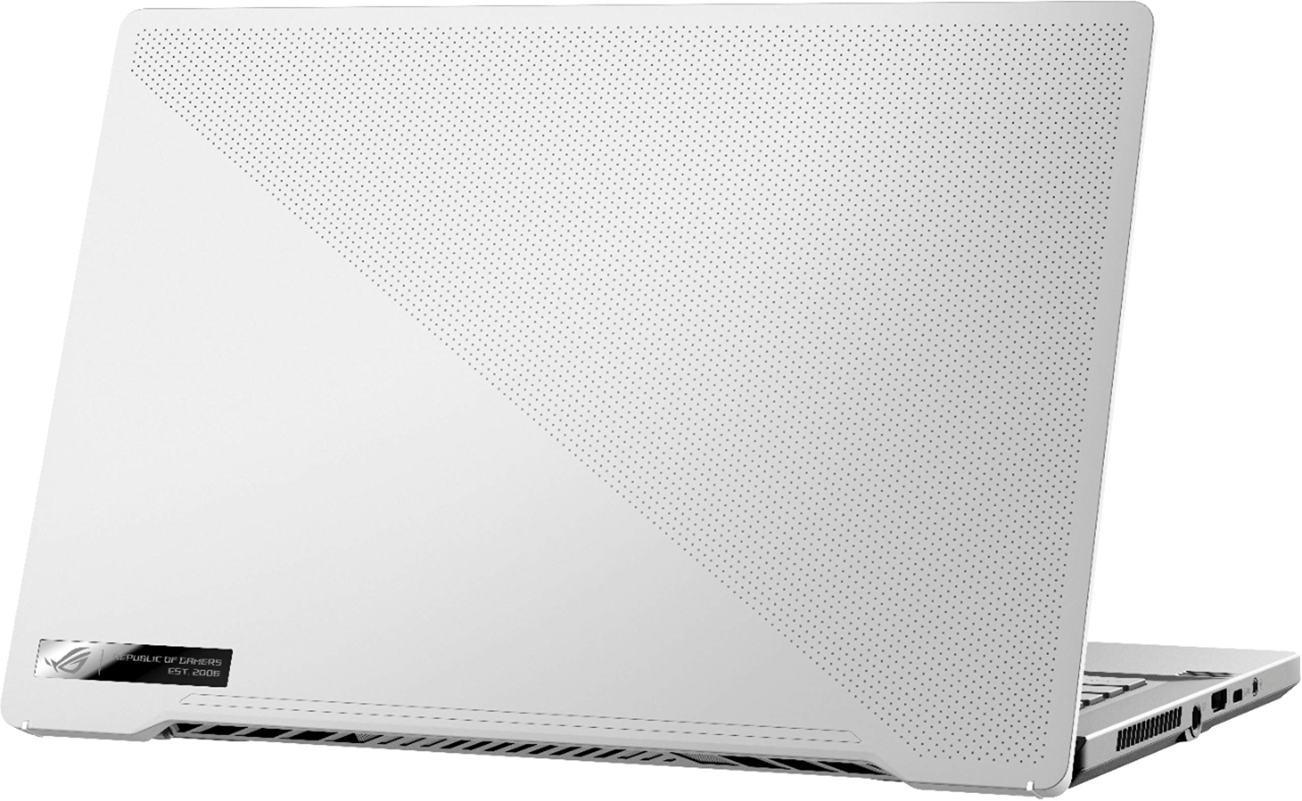 2021 Asus ROG Zephyrus G14 14" FHD 120Hz Premium Gaming Laptop, AMD 8-core Ryzen 9 4900HS, 16GB RAM, 1TB PCIe SSD, NVIDIA GeForce RTX 2060 6GB GDDR6, Backlit Keyboard, Windows 10, Moonlight White