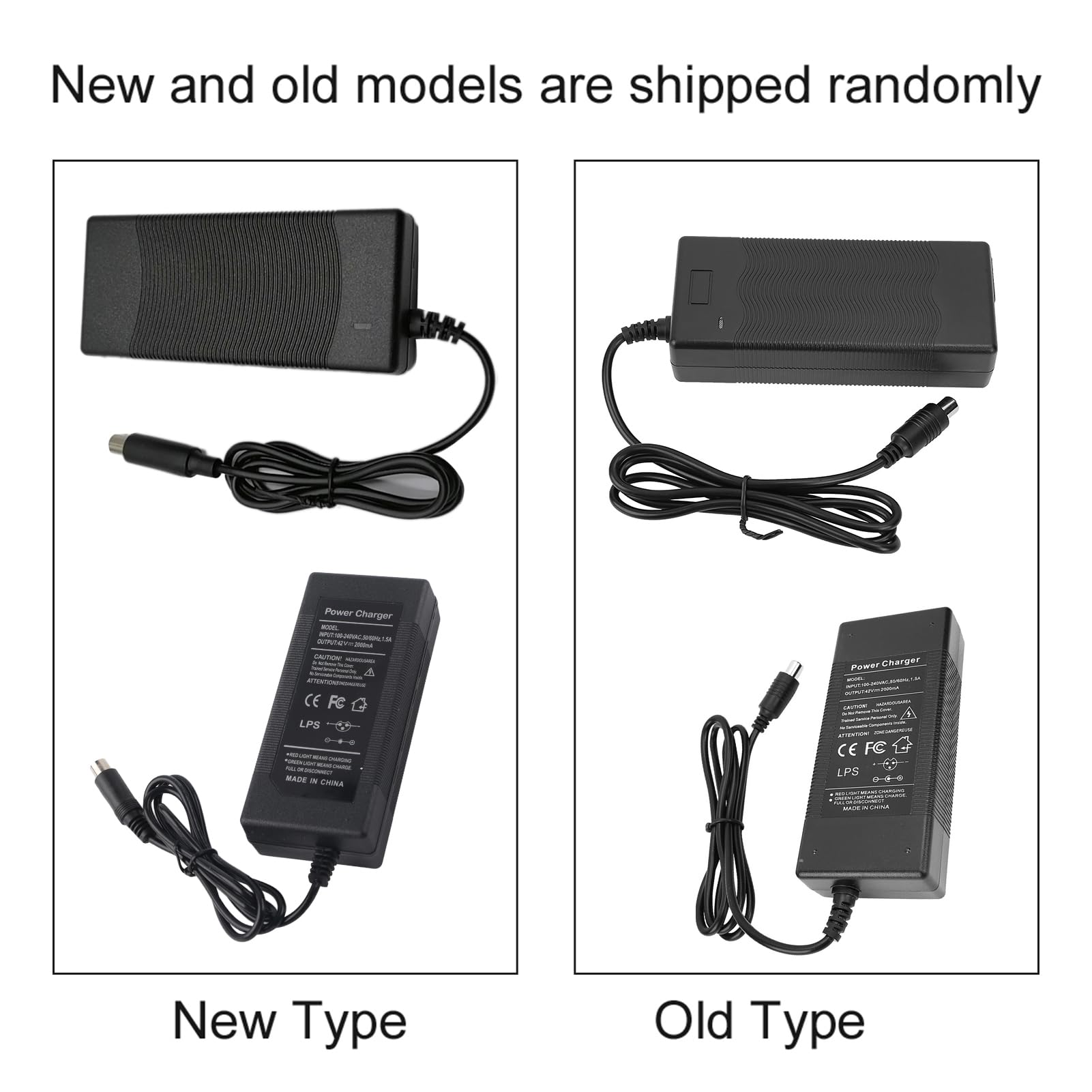 42V 2A Power Adapter Charger Output Battery Charger Compatible with M365 S1 / S3 / S4 (US Plug) Electric