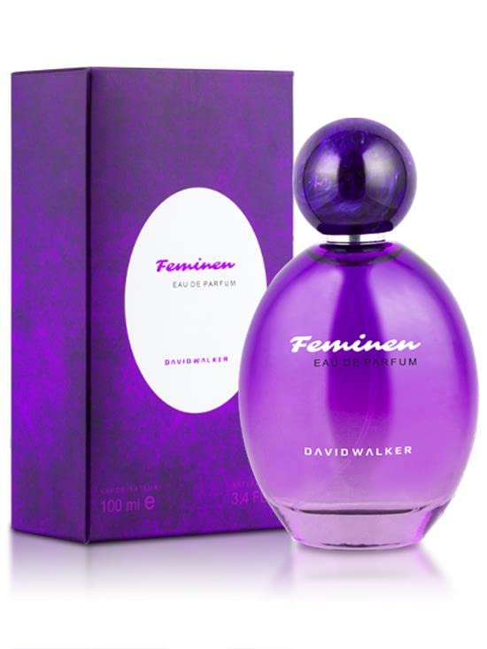 David Walker Victor Fragrances | Exclusive Collection | Long lasting perfumes for Women's | Jasmine, Lily | 100ml/3.4oz (Pack of 1)
