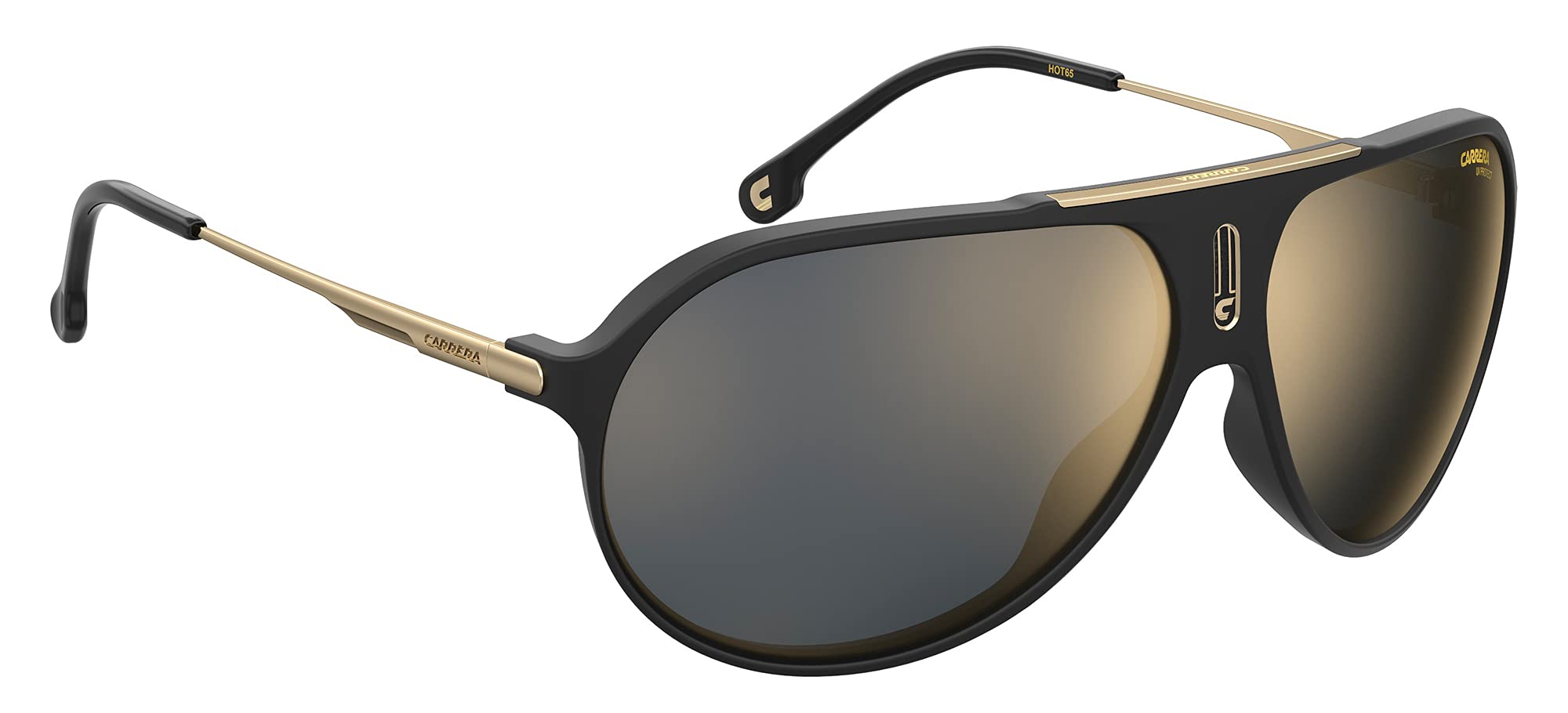 Carrera HOT65 Matte Black/Grey Gold 63/11/135 unisex Sunglasses