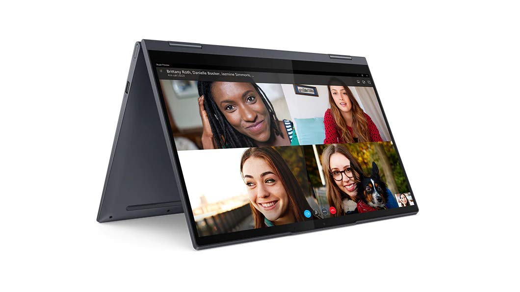 Lenovo Yoga 7i 14" FHD IPS 300nits Touchscreen Laptop, Intel Core i5-1135G7, 8GB DDR4-3200, 512GB NVMe SSD, Webcam, Backlit-KB, Fingerprint Reader, WiFi 6, Bluetooth 5, Windows 10, TWE 64GB SD Card
