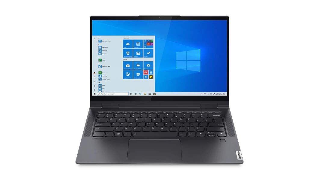 Lenovo Yoga 7i 14" FHD IPS 300nits Touchscreen Laptop, Intel Core i5-1135G7, 8GB DDR4-3200, 512GB NVMe SSD, Webcam, Backlit-KB, Fingerprint Reader, WiFi 6, Bluetooth 5, Windows 10, TWE 64GB SD Card