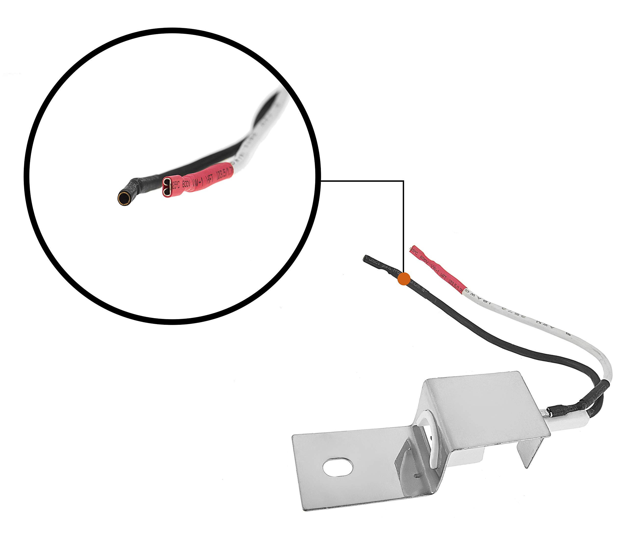 80462 Gas Grill Replacement Ignitor Kit for Weber Q100 Q200 Gas Grills, Push Button Ignitor fire Starter