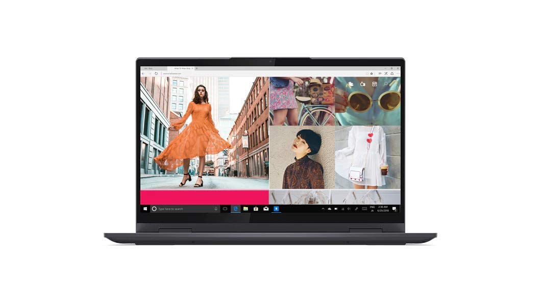 Lenovo Yoga 7i 14" FHD IPS 300nits Touchscreen Laptop, Intel Core i5-1135G7, 8GB DDR4-3200, 512GB NVMe SSD, Webcam, Backlit-KB, Fingerprint Reader, WiFi 6, Bluetooth 5, Windows 10, TWE 64GB SD Card