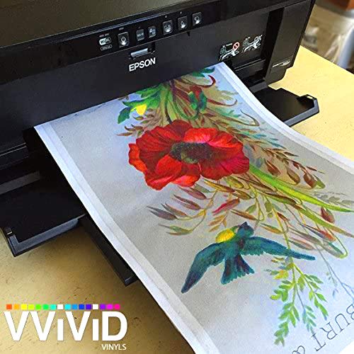 VViViD Inkjet Canvas 100% Real Printable Cotton LTR 8.5 X 11 125lbs. 340gsm 17mil (5 sheets)