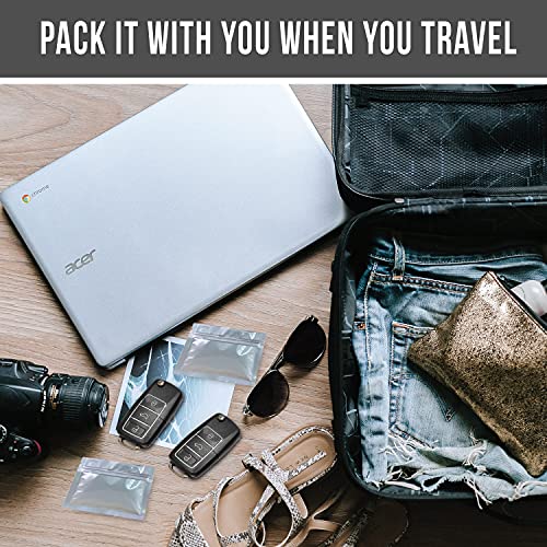 Sneaky Booze Stash Car Key Fob Remote Diversion Safe: Smell/Odor Proof Bag Discrete Portable Storage Container To Hide Pills Jewelry or Valuables Secret Hidden Travel Can Or Home Security 1 Pack
