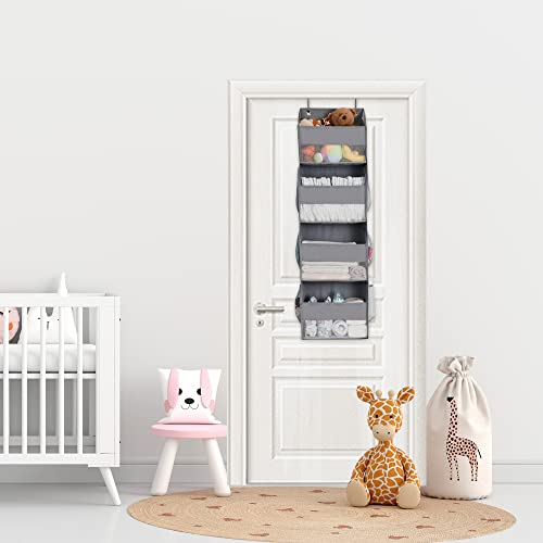 GRANNY SAYS Bundle of 1-Pack Hanging Organizer with Pockets & 1-Pack Closet Hanging Shelves