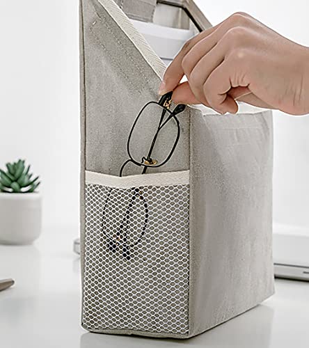 DRON TOOON Fabric Wall Hanging Storage Caddy Bag Over the Door Pouch Organizer for Bedroom Bathroom Kitchen