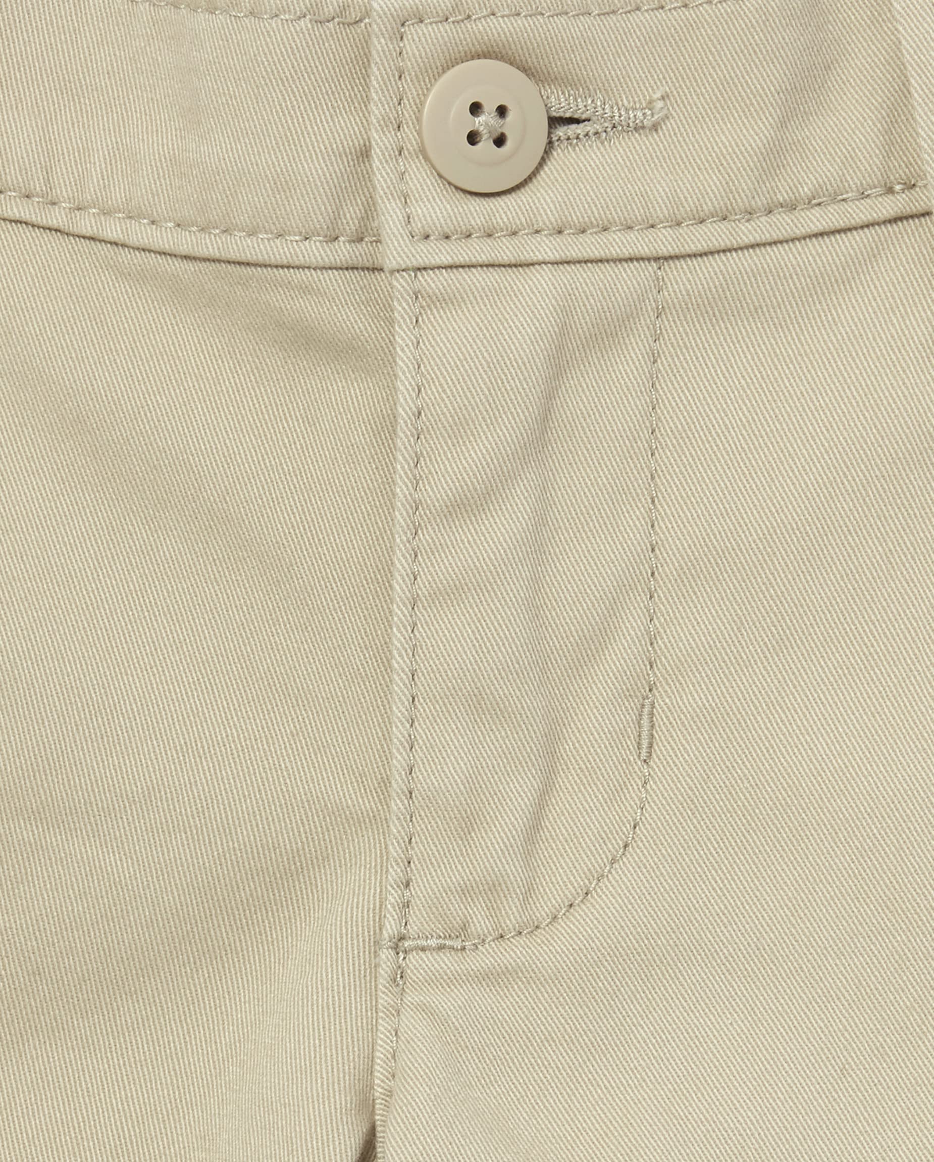 The Children's Place Girl's Skinny Chino Pants, Sandy, 4 slim