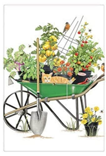 Mary Lake Thompson Flour Sack Towel - Tomato Wheelbarrow