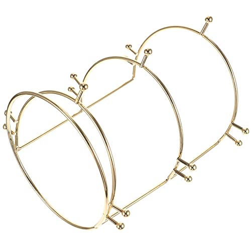 LUOZZY Three-Tier Bride Headband Storage and Display Stand Crown Storage Rack Home Supplies