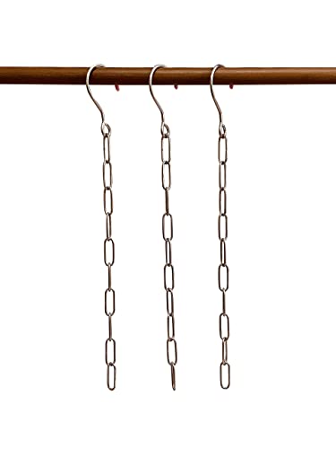 HAIZLUOP Metal Clothes Hanger - T Shirt Hangers - Closet Hangers Space Saver - 3 Pack - Silver