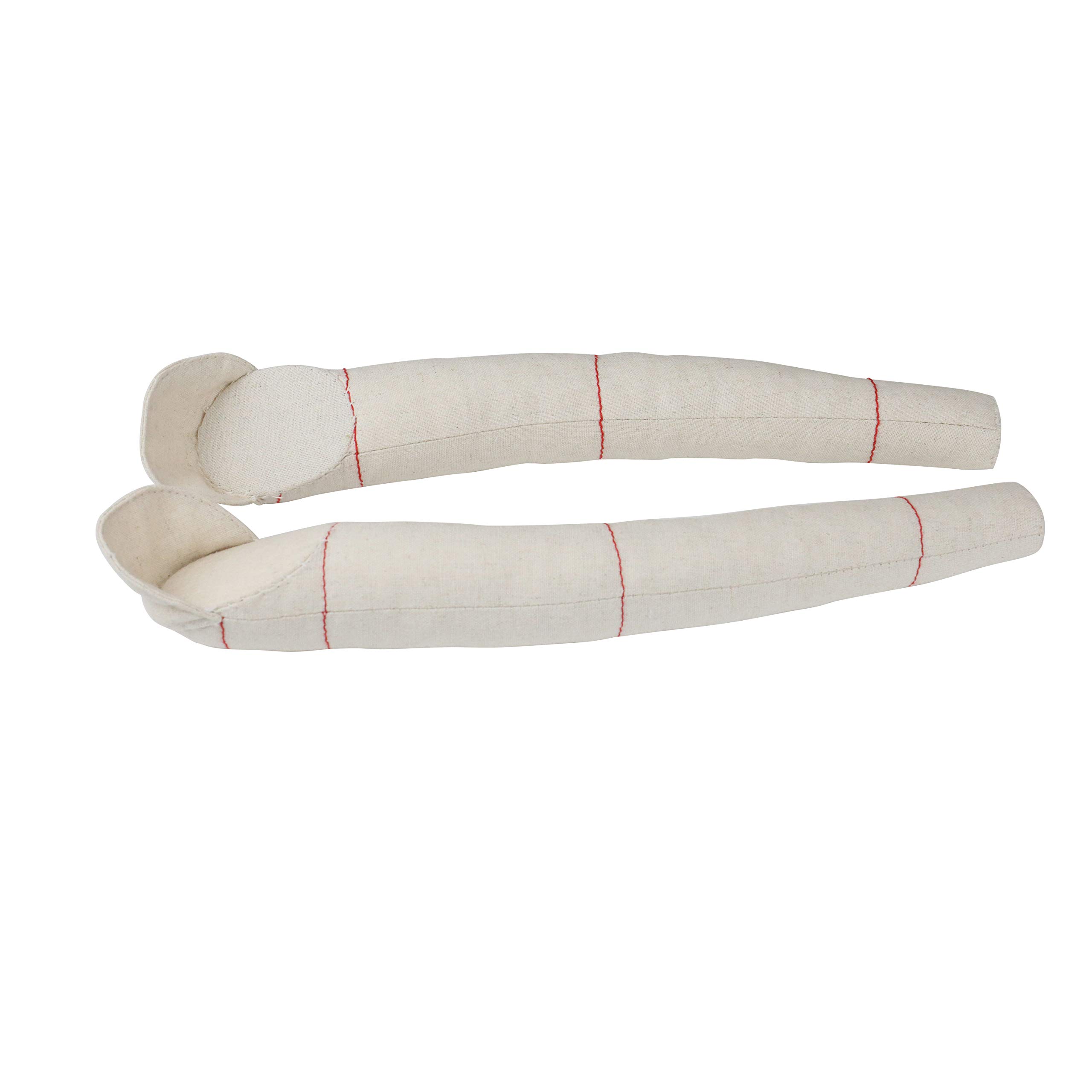 DE-LIANG Half Scale Dress Form 1/2 Soft arms for Sewing, Female Dress Form 1:2 Cotton Fabric Fully pinnable (NOT Adult Size 30cm ) Sewing arm Long Sleeve Draping Mannequin Hand, 1 Pair