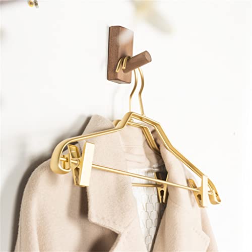 n/a 5pcs Trouser Hangers Clothes Hanger Matte Aluminum Alloy Traceless Dress Pants Towel Hanger Wardrobe (Color : 2)
