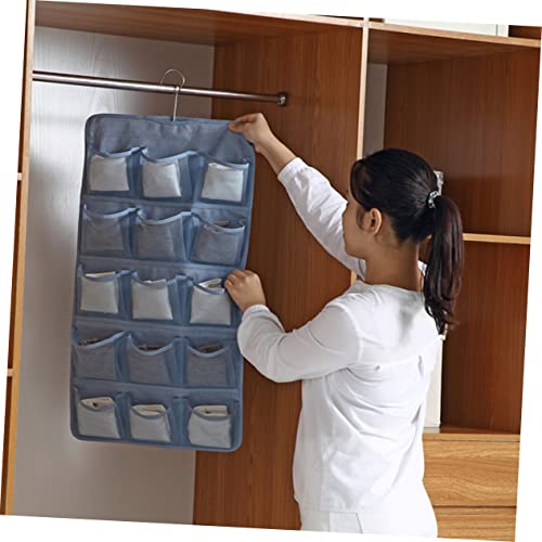 Cabilock Storage Bag Organizer Pocketbooks Hanging Garment Bag Bra Hanging Pockets Wall Hanging Storage Pouches Hanging Underwear Organizer Underwear Storage Bag Wardrobe Underwear Bag Bra