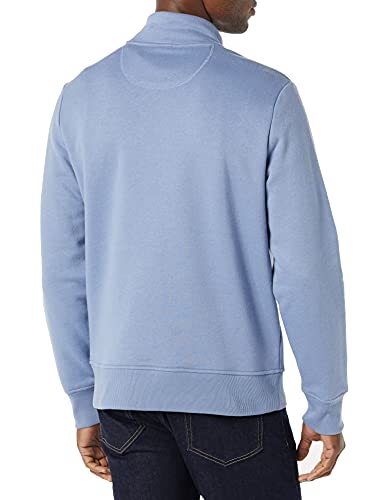Amazon Essentials Men's Long-Sleeve Quarter-Zip Fleece Sweatshirt, Blue, XX-Large
