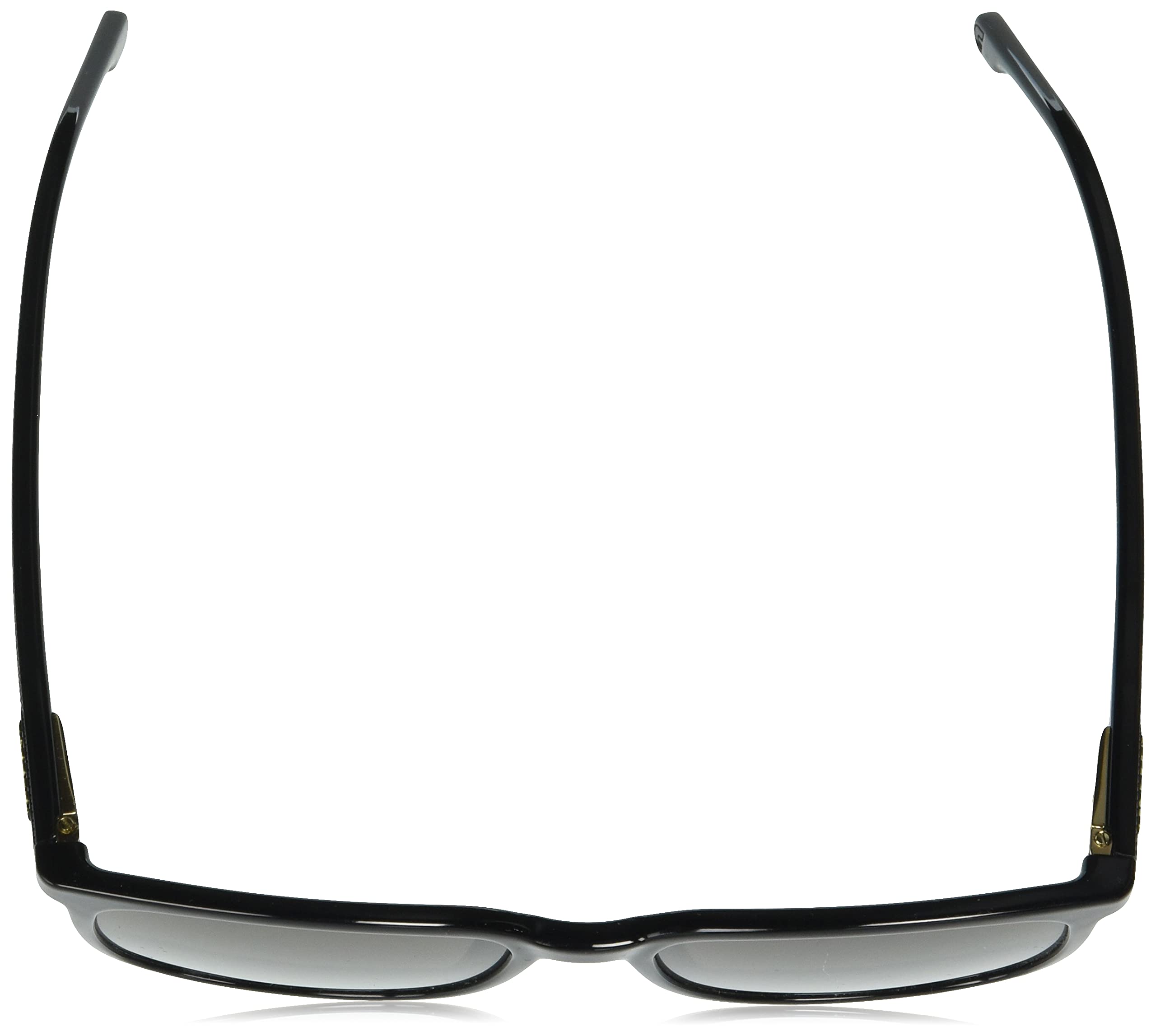 Carrera Men's 259/S Rectangular Sunglasses, Black/Brown, 55mm, 18mm