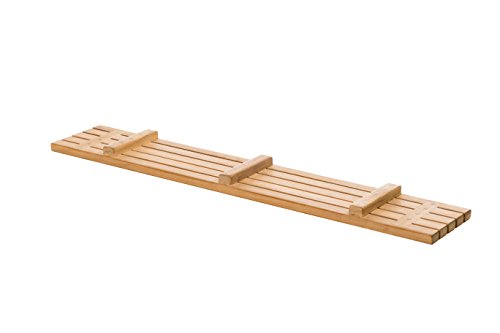 ARB Teak and Specialties Teak Seat 34.5" (88 cm) 5 slats Tub Caddy Fiji, Brown