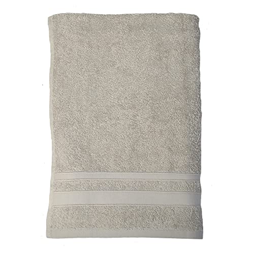 Bokser Home Hospitality Kenwood Oversized Bath Towels, Hotel Quality for Bathroom, Home, and Spa, 100% Combed Ring Spun Cotton Providing a Soft, Luxurious Feel, Beige, 30β x 60β (Pack of 12)