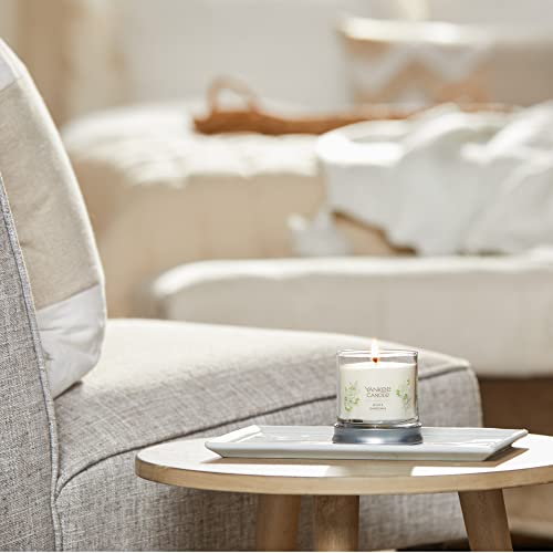 Yankee Candle White Gardenia Scented, Signature 4.3oz Small Tumbler Single Wick Candle, Over 20 Hours of Burn Time