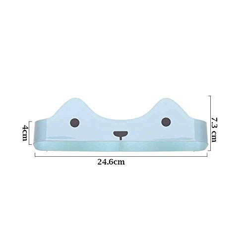 ANMMBER Slippers Rack Shoes 1 Wall Mounted ABS Collapsible Holder Hanger Foldable Towel Storage with Self Adhesive for Bathroom (Color : E)