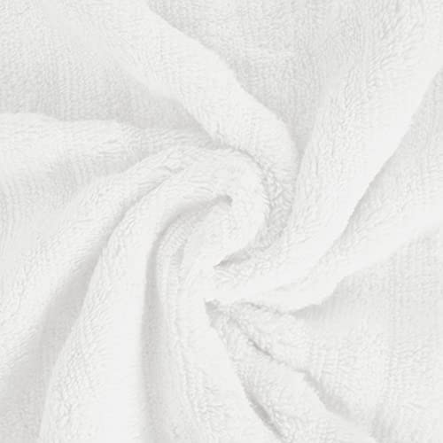 SEDLAV Textured Bath Sheet, Bath Sheet. Bath Towels, Towels for Bathroom (62" x 30") (White)