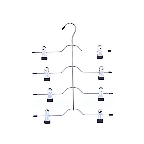 SmarTopus Multi-functional Four-layer Stainless Steel Pants Rack Hanger
