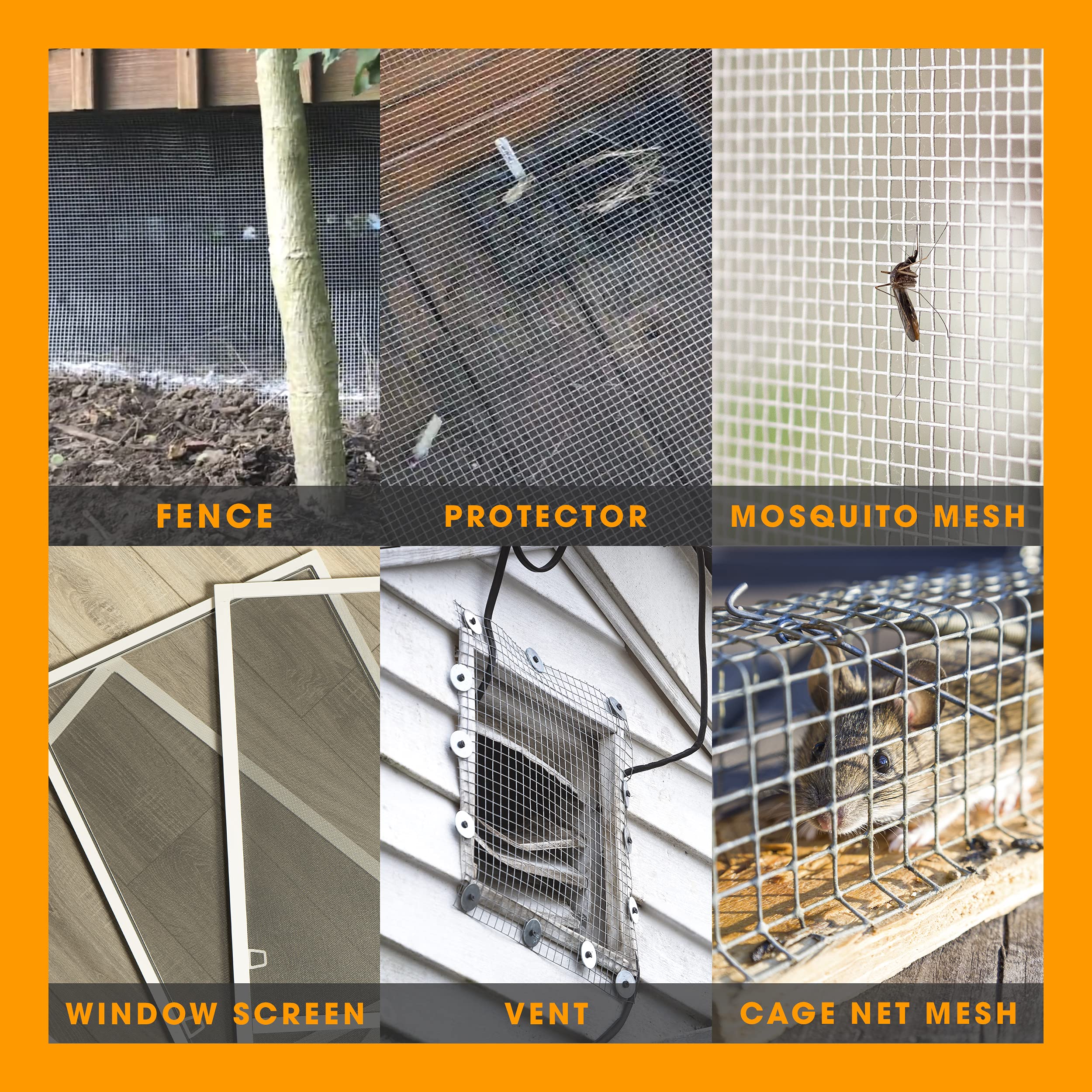 1 PC 11βX14β (28cmX36cm) Wire Mesh 5 Mesh, Sturdy Metal Mesh Sheets for DIY Projects 304 Stainless Steel No Rust Mesh Screen