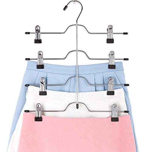 SmarTopus Multi-functional Four-layer Stainless Steel Pants Rack Hanger