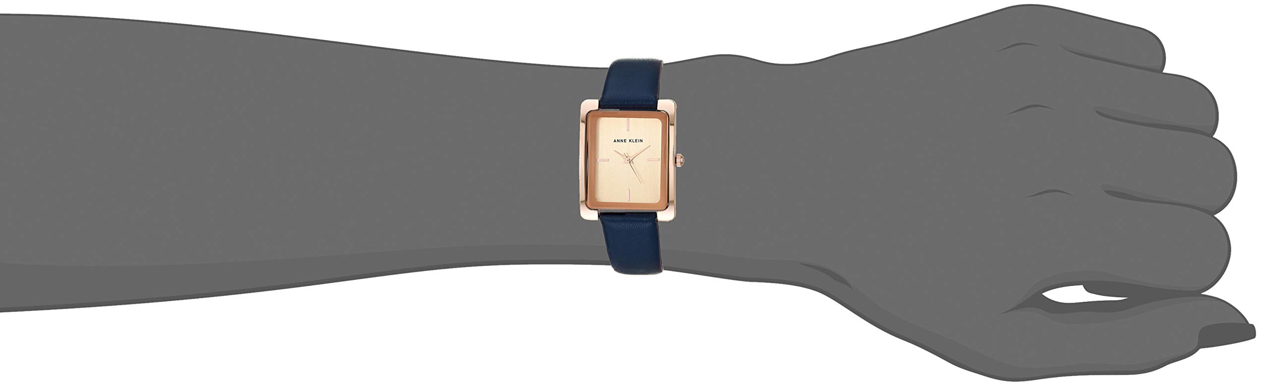 Anne Klein Women's Leather Strap Watch, AK/2706